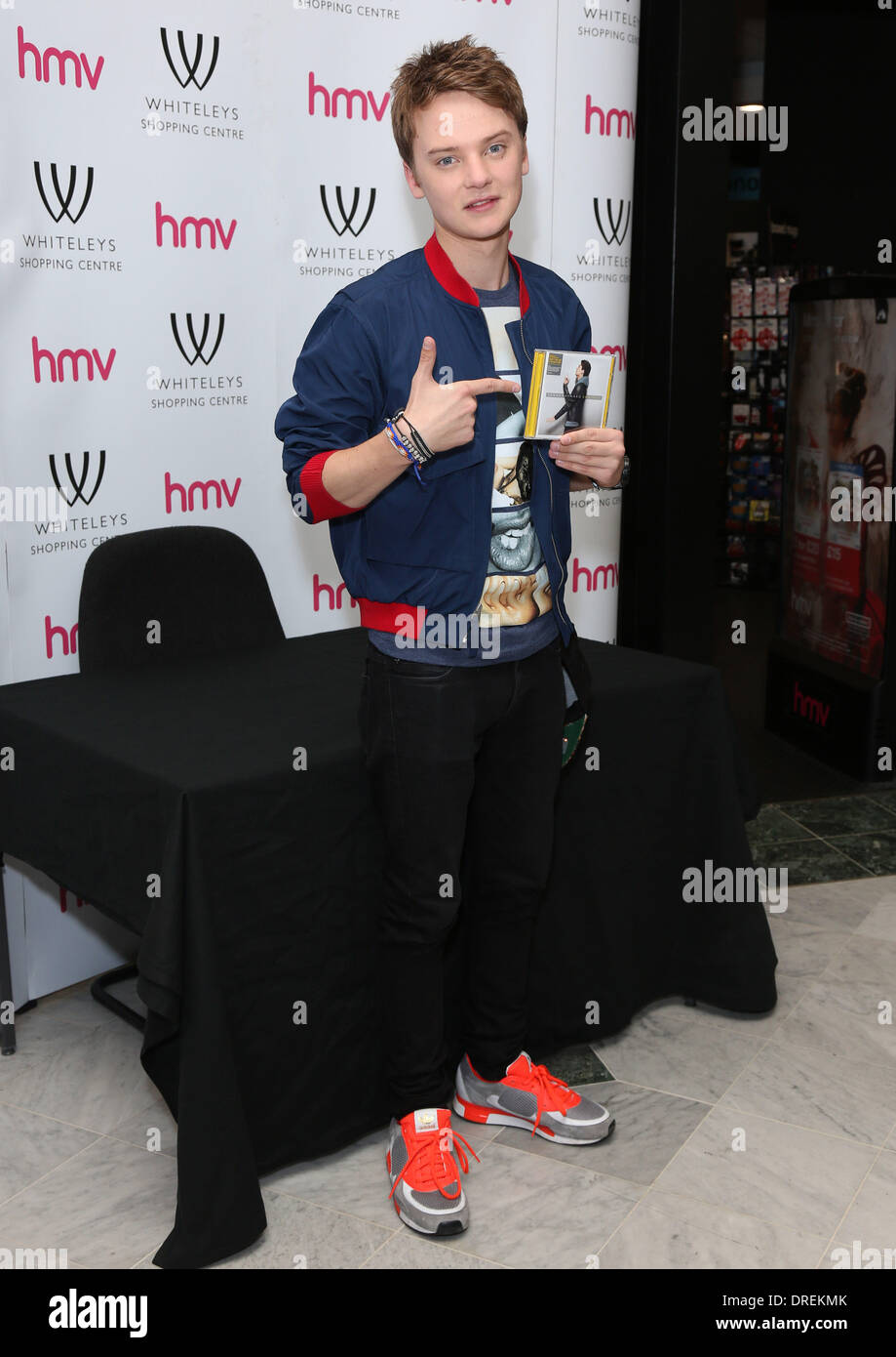 Conor Maynard meets fans and signs copies of his debut album Contrast ...