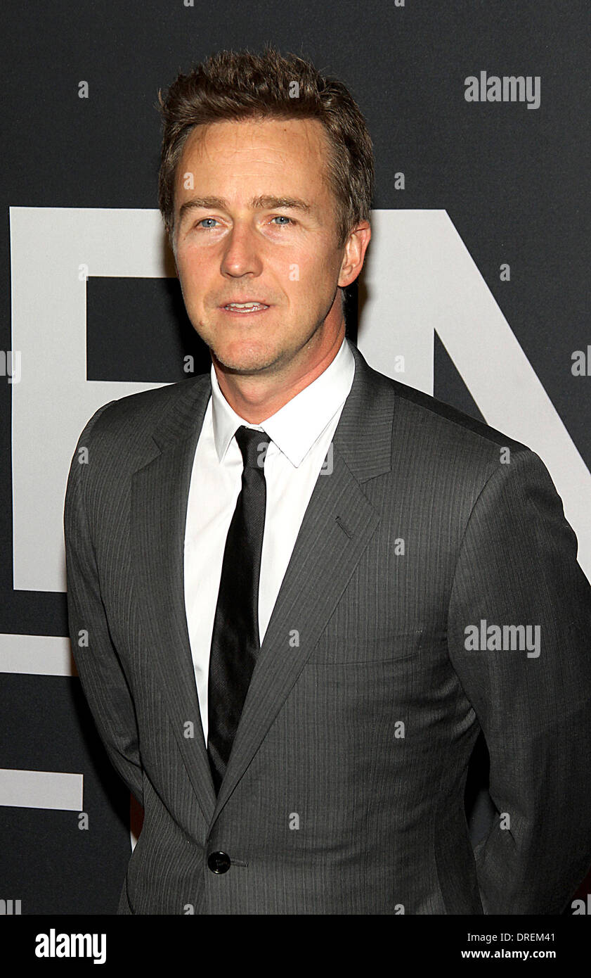 Edward Norton, at the Universal Pictures world premiere of 'The Bourne ...