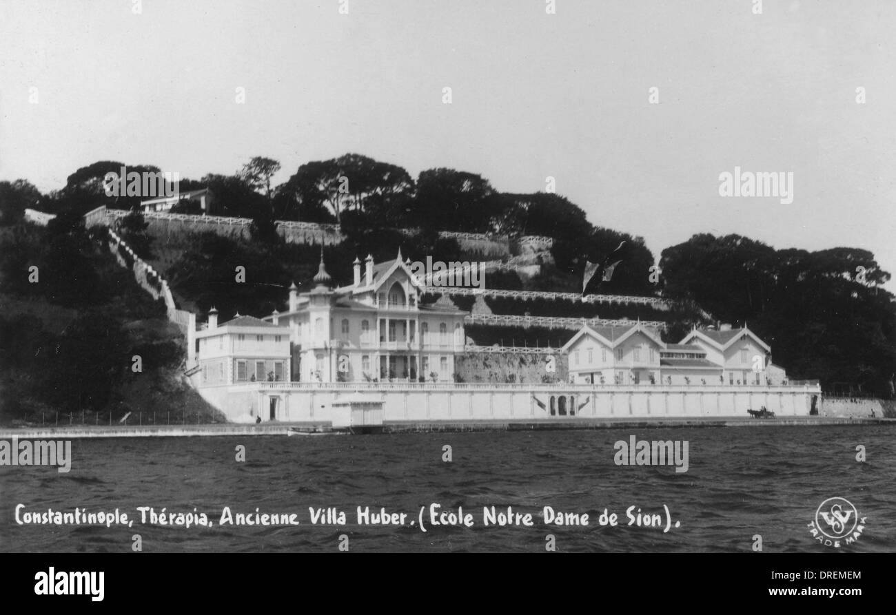 The Ancient Villa Huber - Tarabya Stock Photo - Alamy