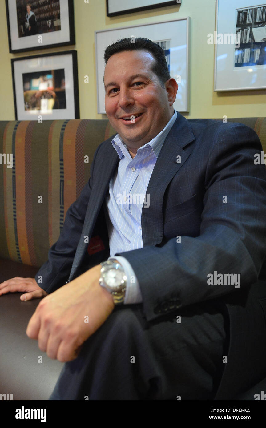 Criminal defense attorney Jose Baez greets fans and signs copies of his ...