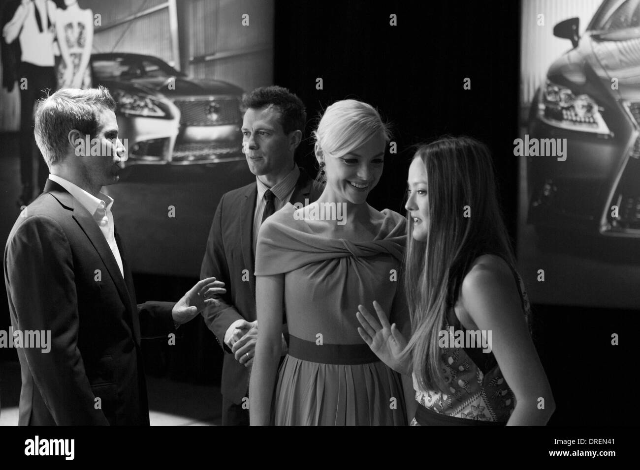 James Bailey, Devon Aoki, Jaime King, Kyle Newman Lexus unveils the LS ...