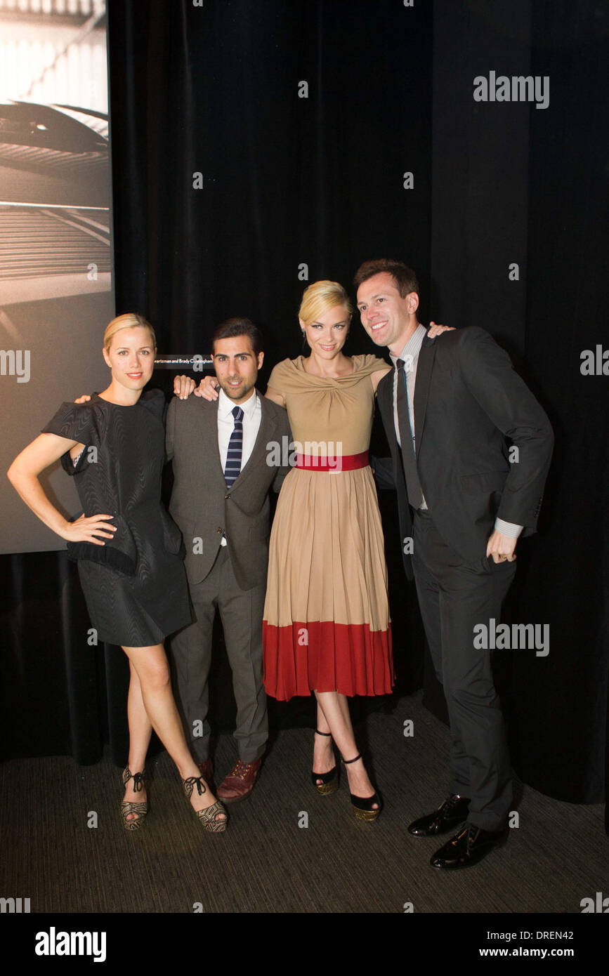 Brady Cunningham, Jason Schwartzman, Jaime King and Kyle Newman Lexus ...