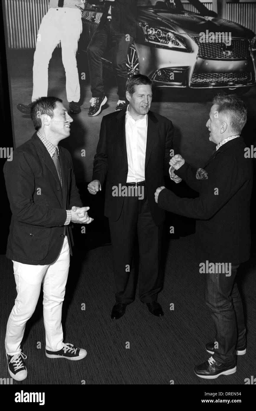 Jonathan Adler, Mark Templin, Simon Doonan Lexus unveils the LS 460 F ...