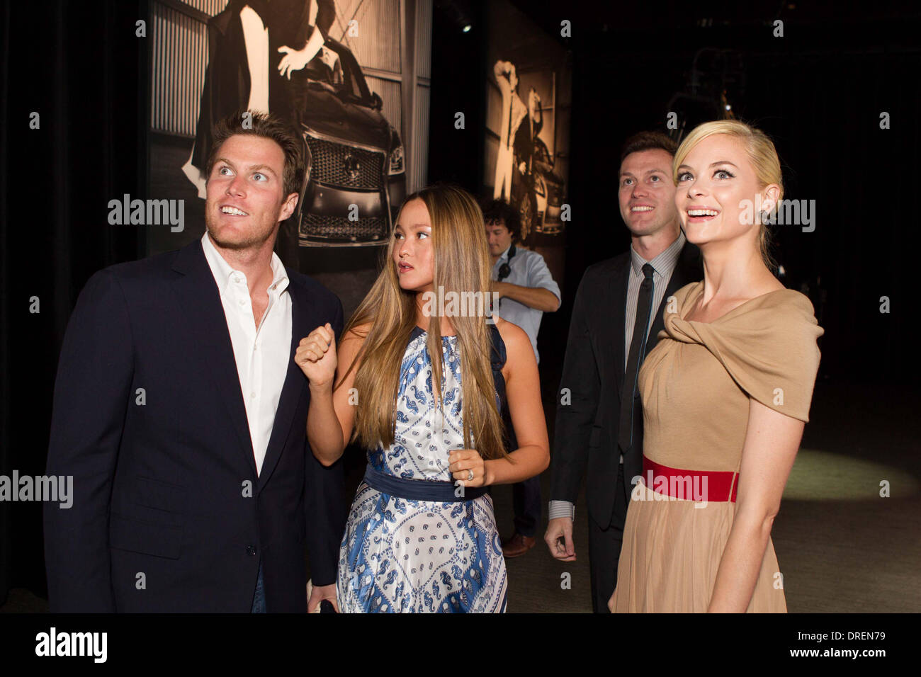 James Bailey, Devon Aoki, Jaime King, Kyle Newman Lexus unveils the LS ...