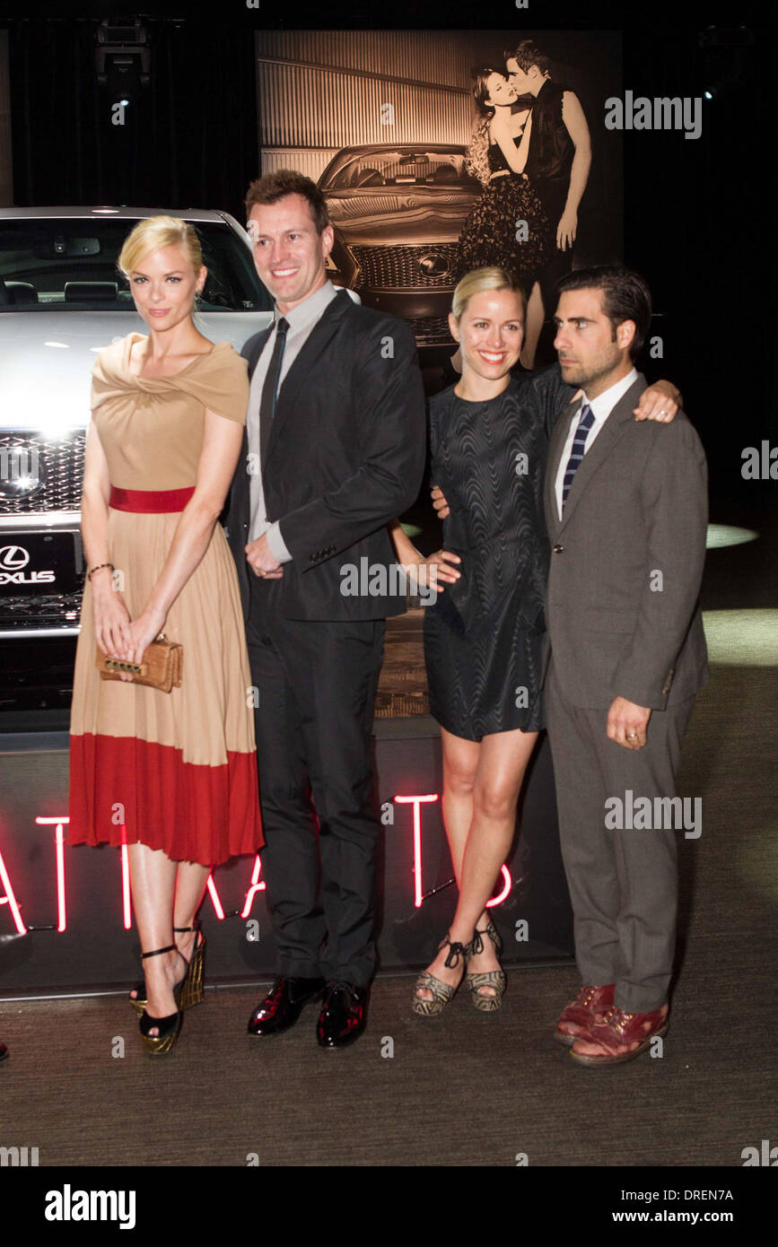 Jaime King, Kyle Newman, Brady Cunningham, Jason Schwartzman Lexus ...