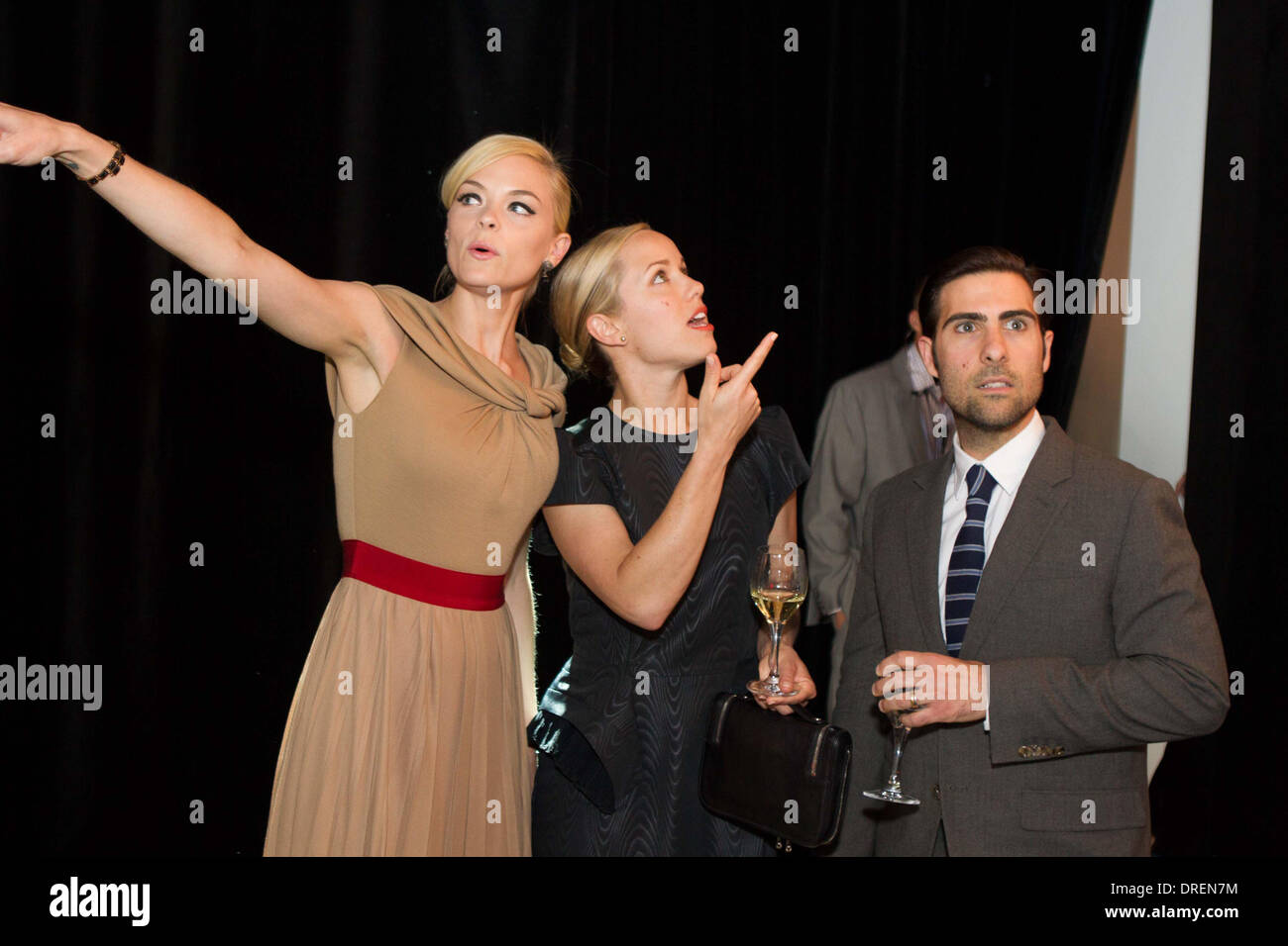 Jaime King, Brady Cunningham, Jason Schwartzman Lexus unveils the LS ...