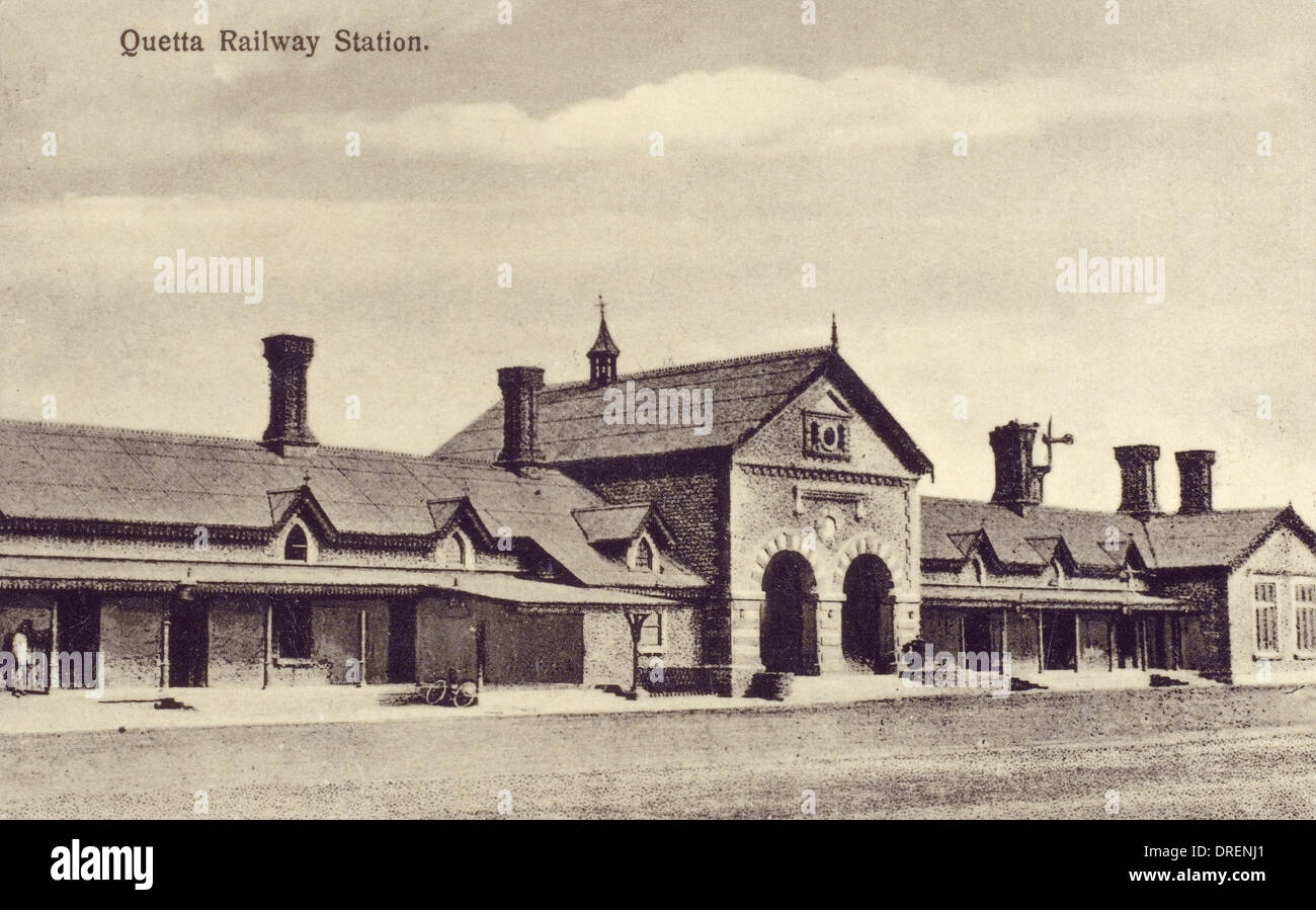 Quetta Railway Station, Pakistan Stock Photo - Alamy
