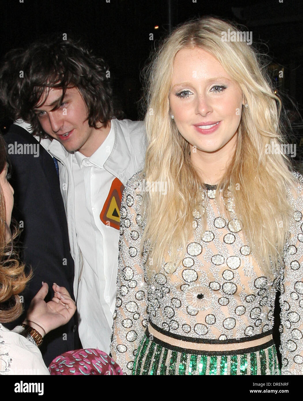 Diana Vickers and her boyfriend George Craig arriving at Mahiki ...