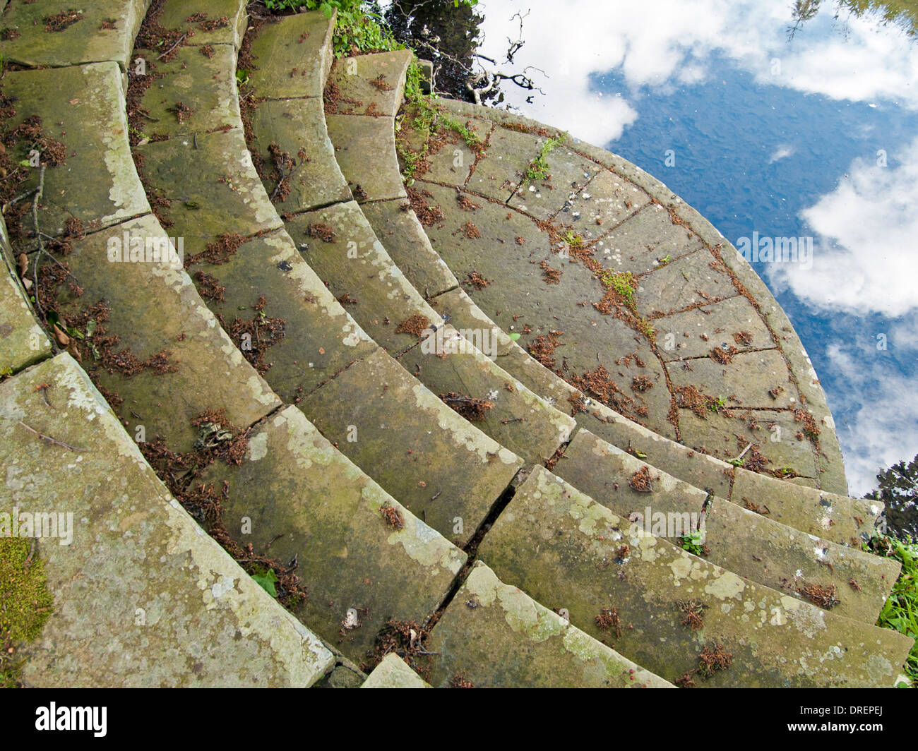 Stone garden water feature hi-res stock photography and images - Alamy