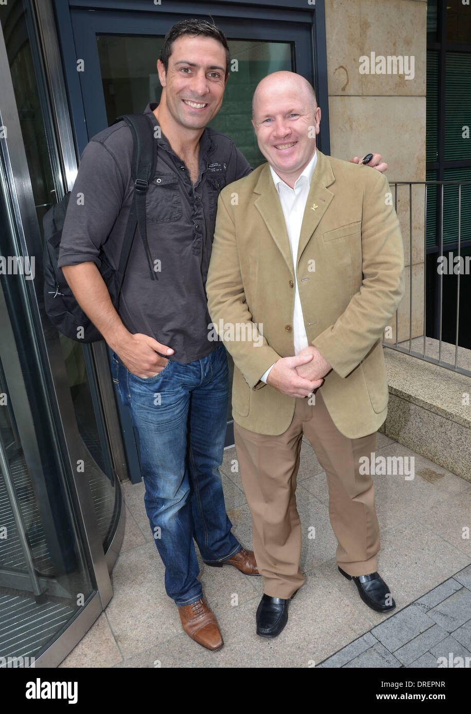 Former Irish Olympic medal winners for Boxing Kenneth Egan (Silver in ...