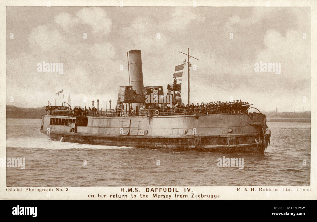 HMS Daffodil IV Stock Photo - Alamy