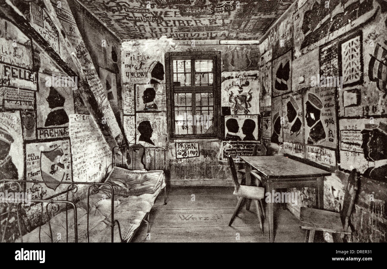 Prison at Heidelberg University Stock Photo - Alamy