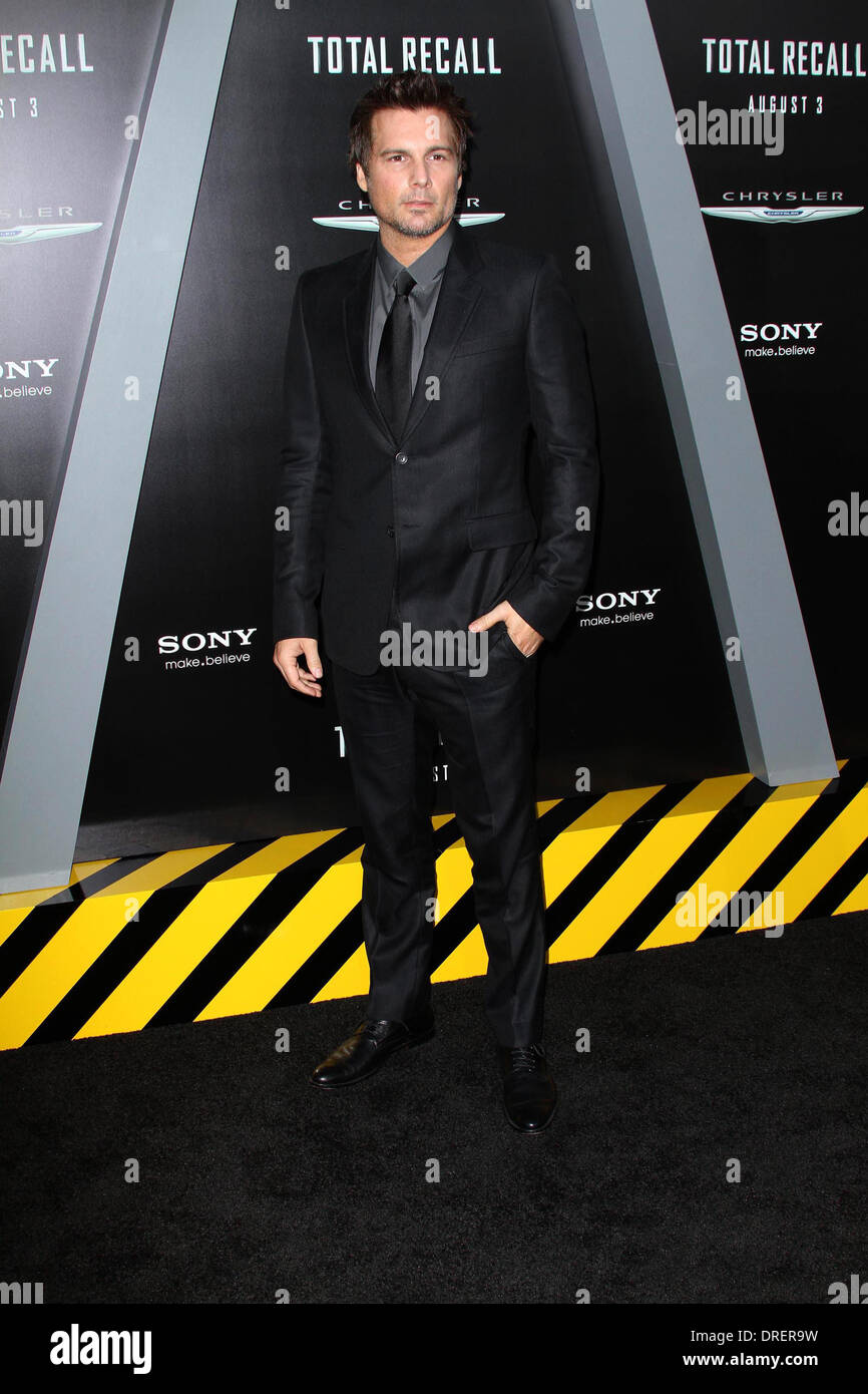 Len Wiseman Los Angeles premiere of 'Total Recall' at Grauman's Chinese ...