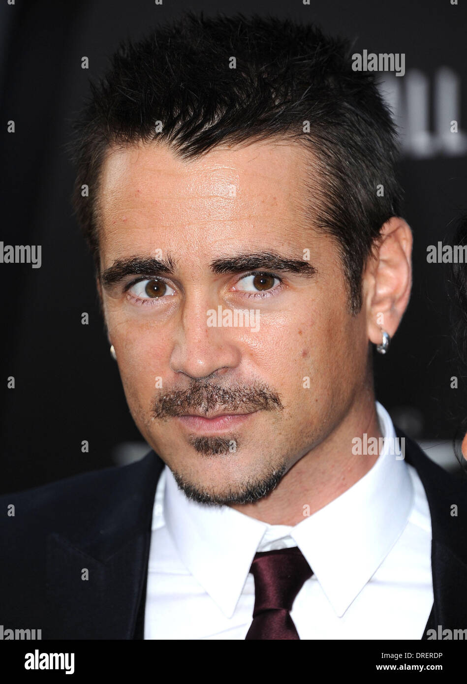 Colin Farrell Los Angeles premiere of 'Total Recall' at Grauman's ...