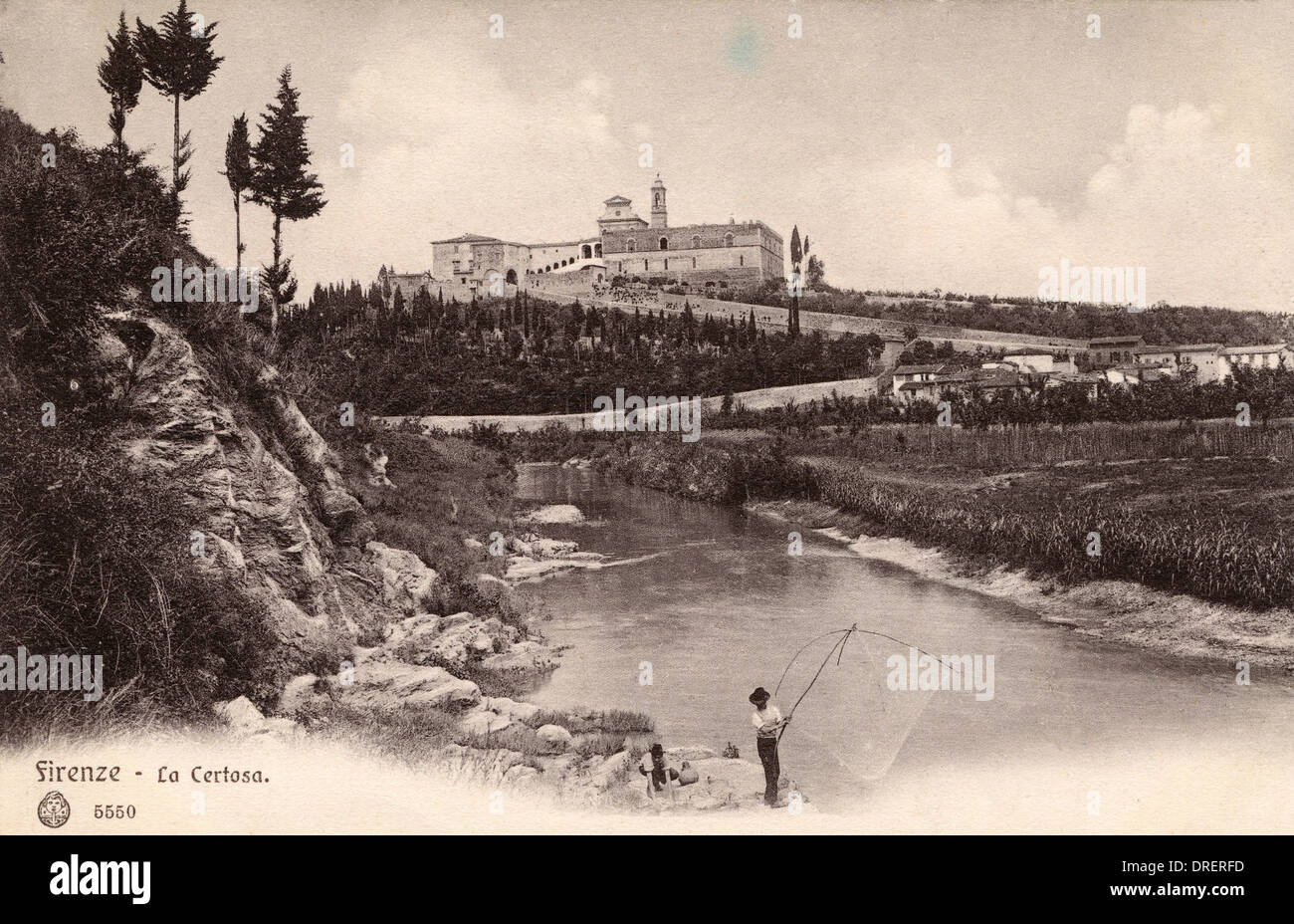 Florence, Italy - Certosa dell Galluzzo Stock Photo - Alamy