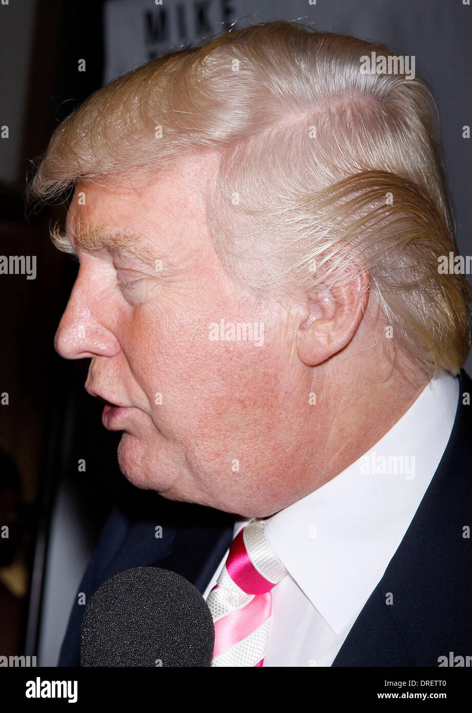 Donald Trump Broadway opening night of ‘Mike Tyson: Undisputed Truth ...