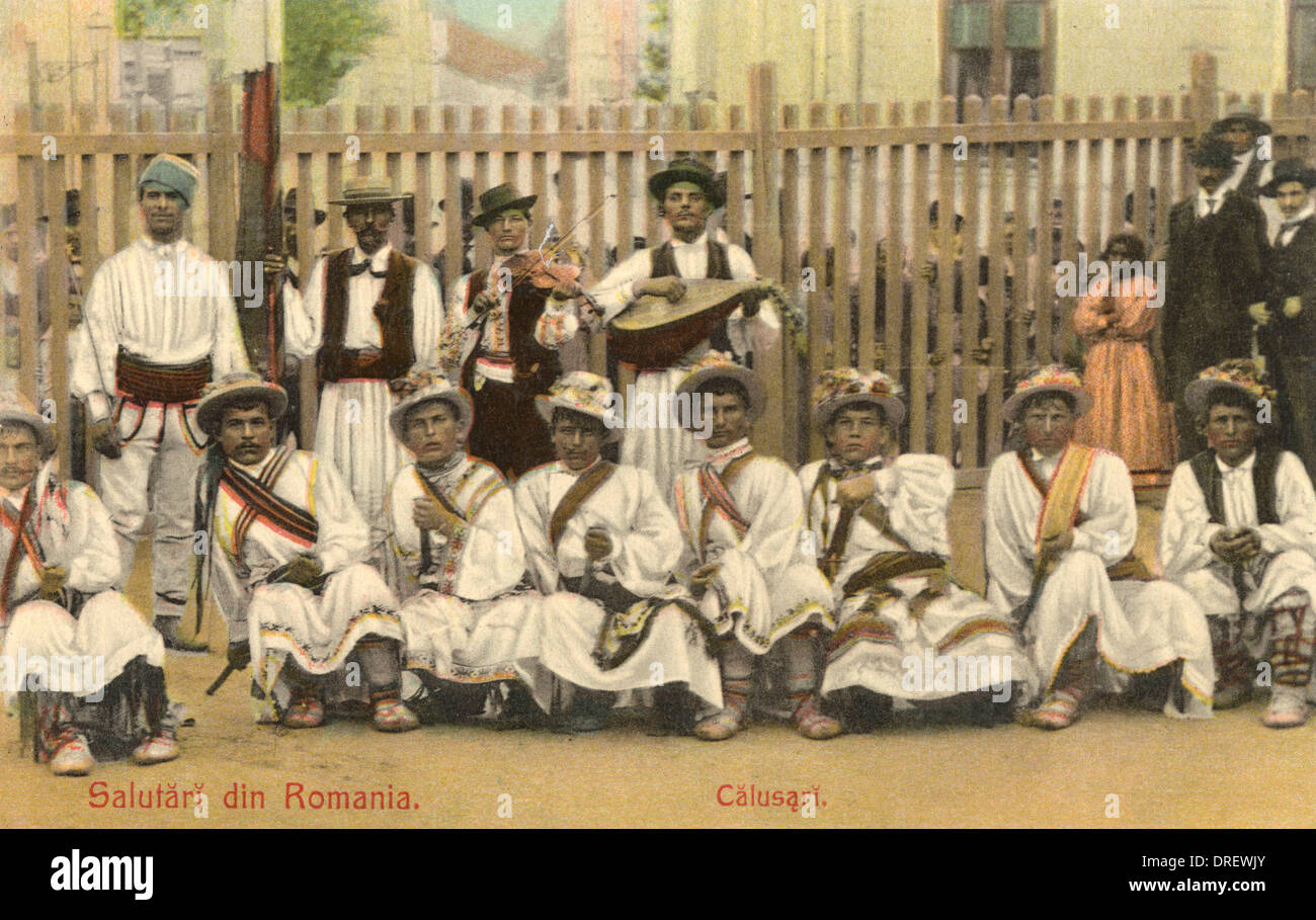 Romania - The Calusari Stock Photo - Alamy