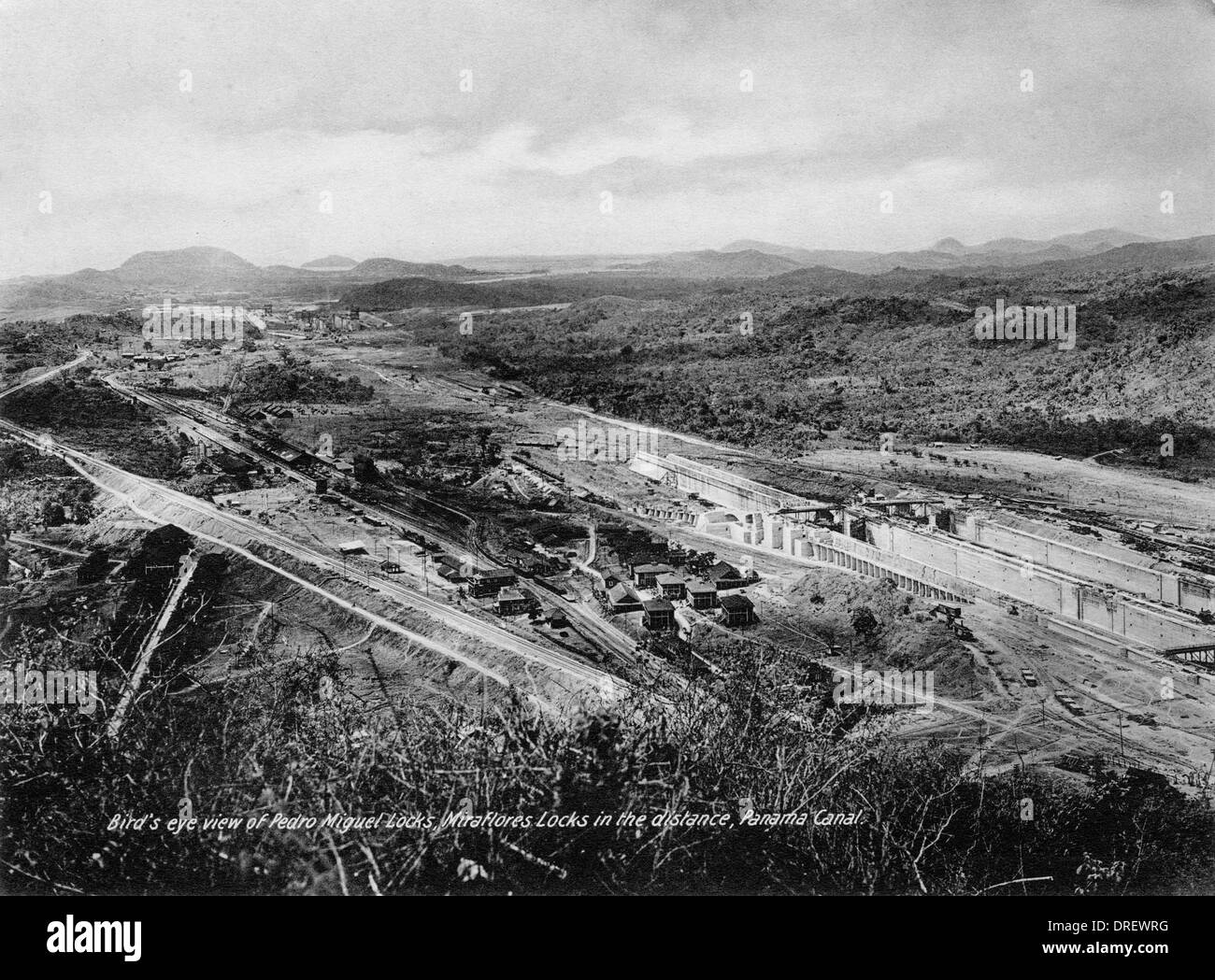 Construction Of Panama Canal Stock Photos & Construction Of Panama ...