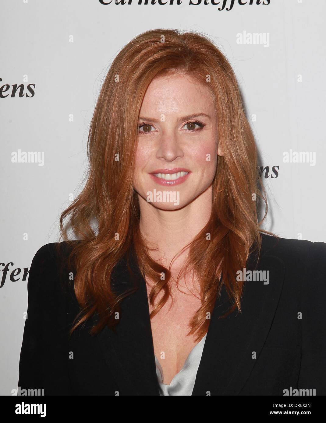 Sarah Rafferty Carmen Steffens U.S. Flagship Grand opening held at ...
