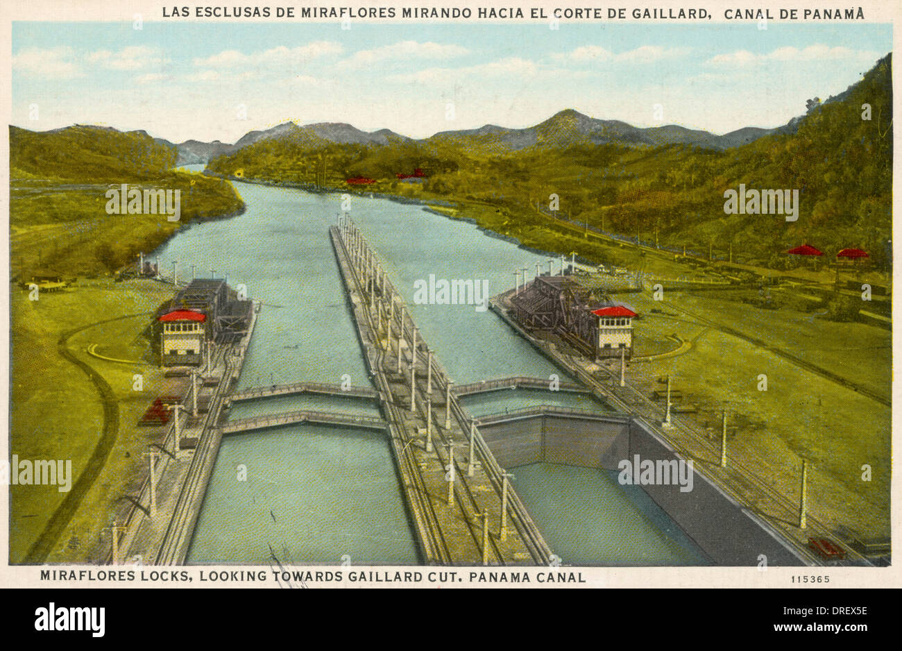 Gaillard cut panama canal hi-res stock photography and images - Alamy