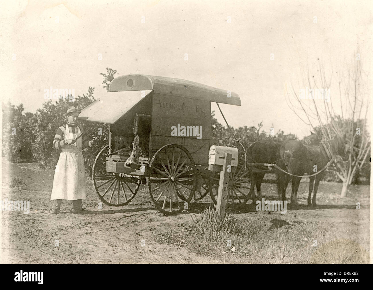 Mobile butchers van hi-res stock photography and images - Alamy