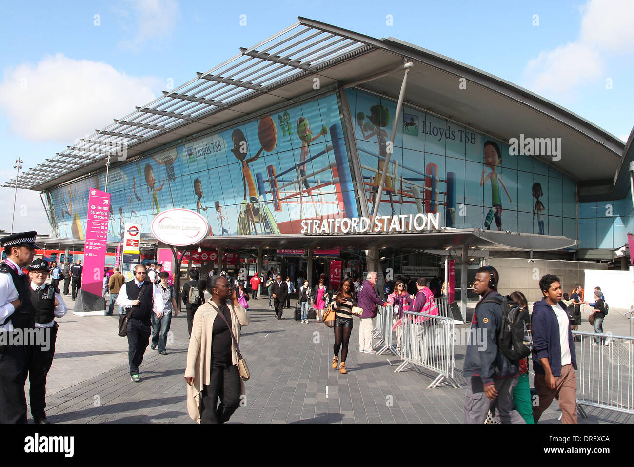The Central line is suspended at Stratford train station for part of ...