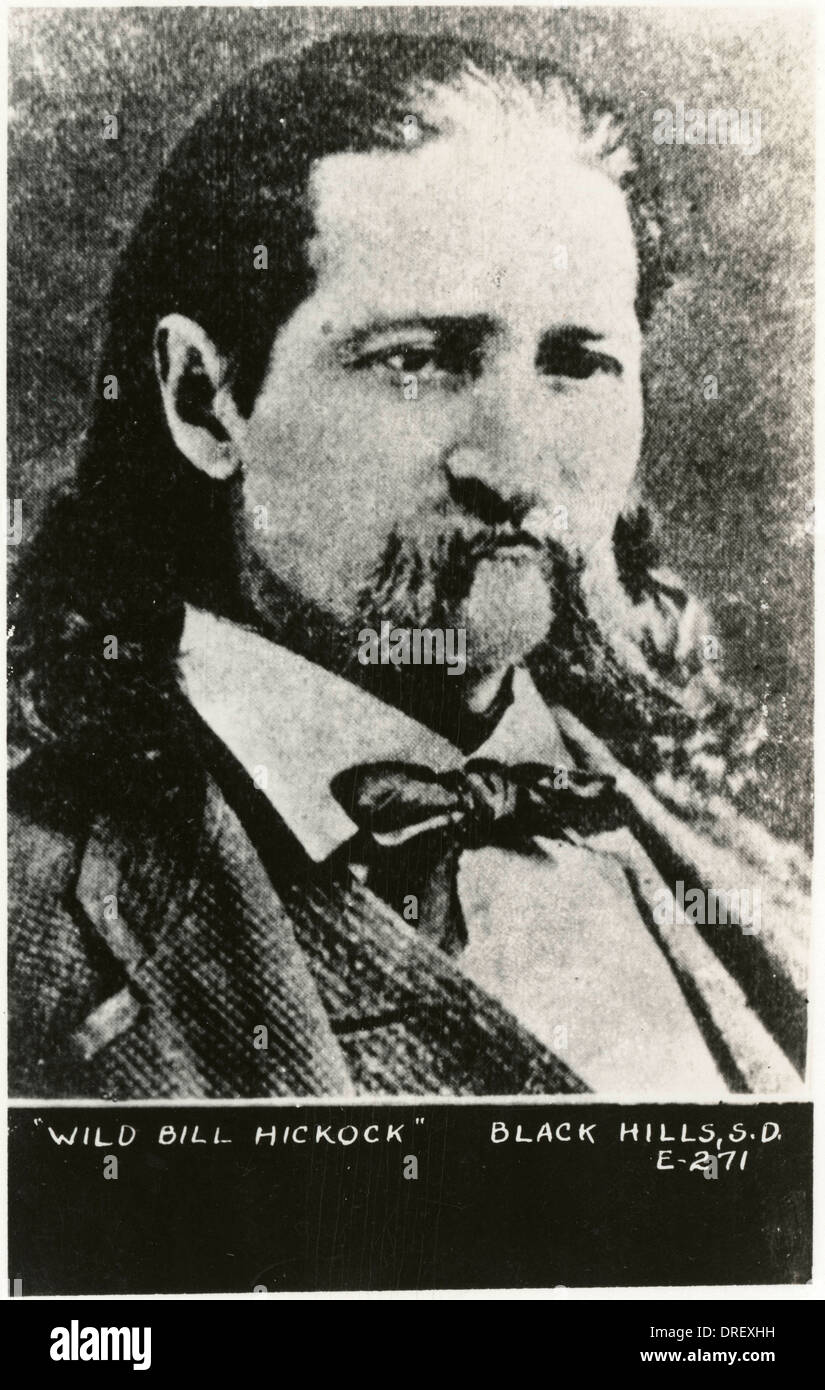 Wild Bill Hickock Stock Photo - Alamy