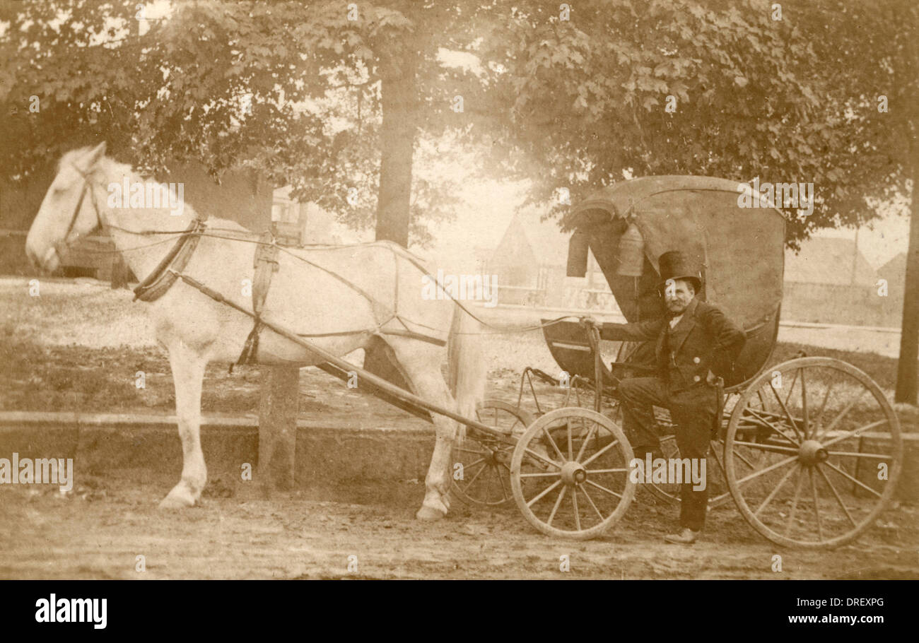 The oldest one horse carriage in America Stock Photo - Alamy