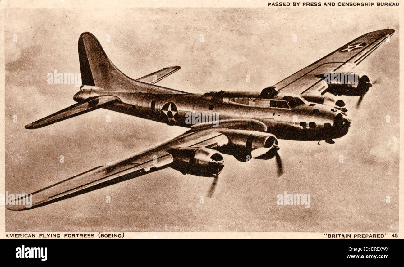 American Flying Fortress (Boeing Stock Photo - Alamy
