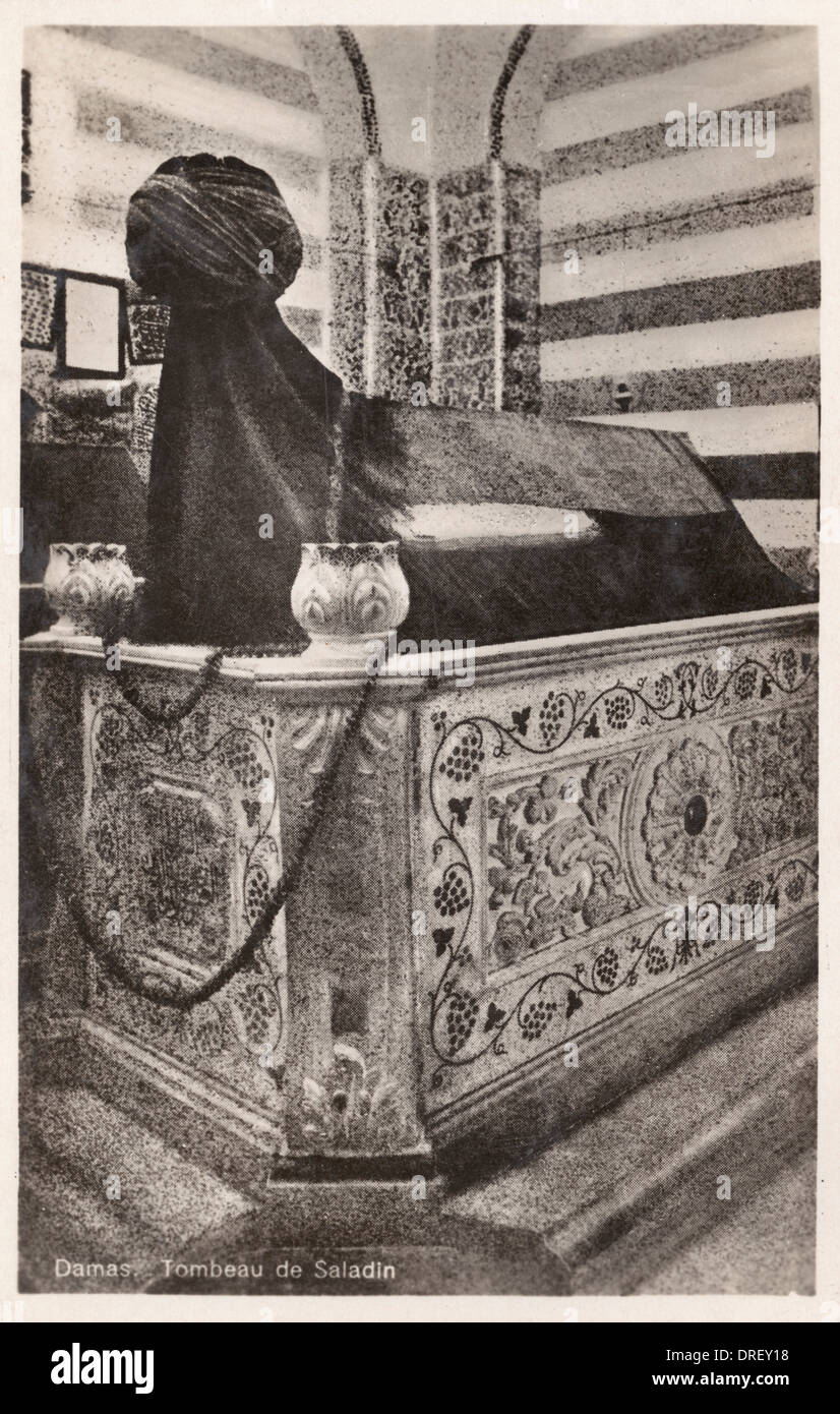 The Tomb of Saladin - Damascus, Syria Stock Photo - Alamy