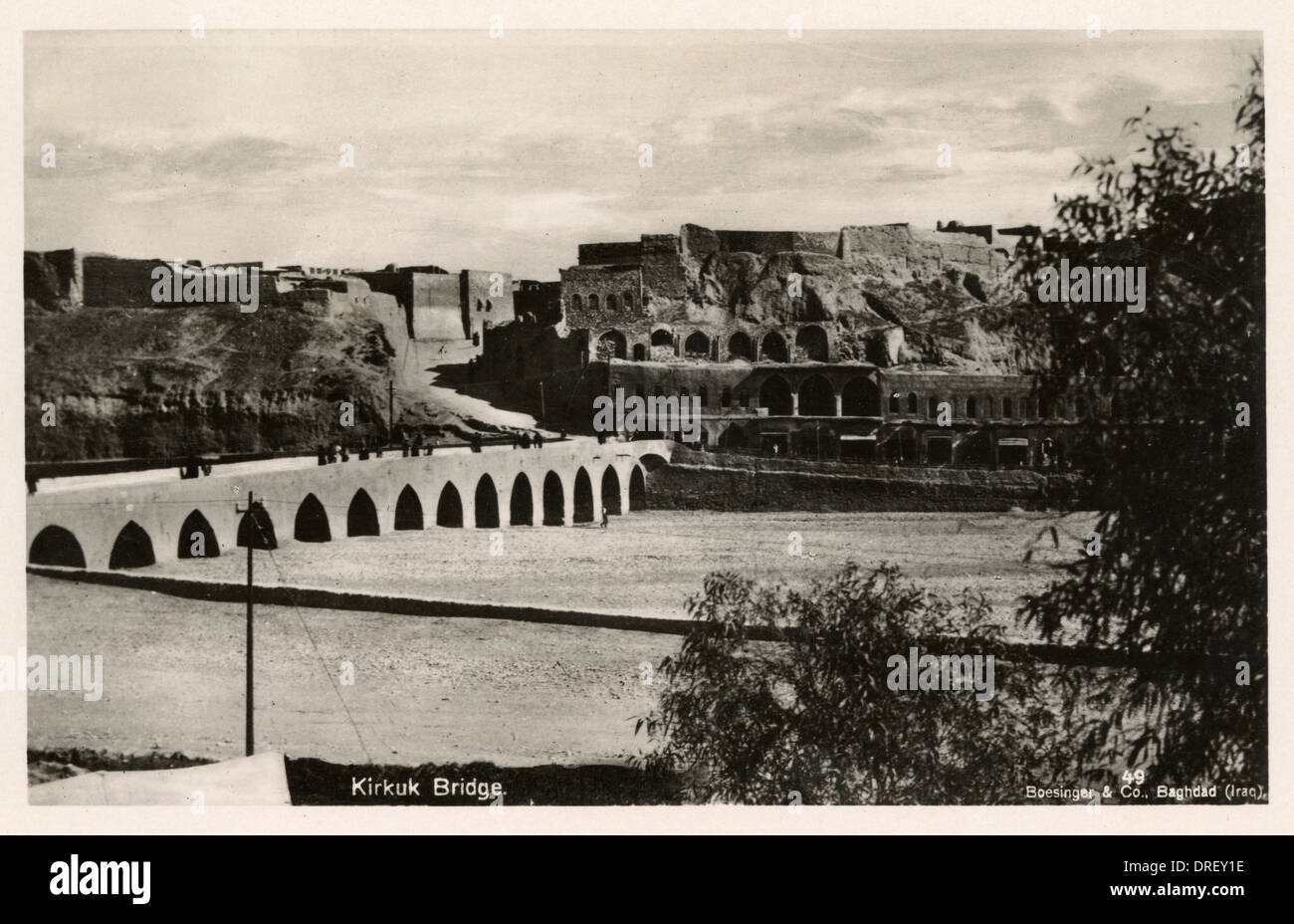 Bridge over the River Khasa at Kirkuk, Iraq Stock Photo - Alamy
