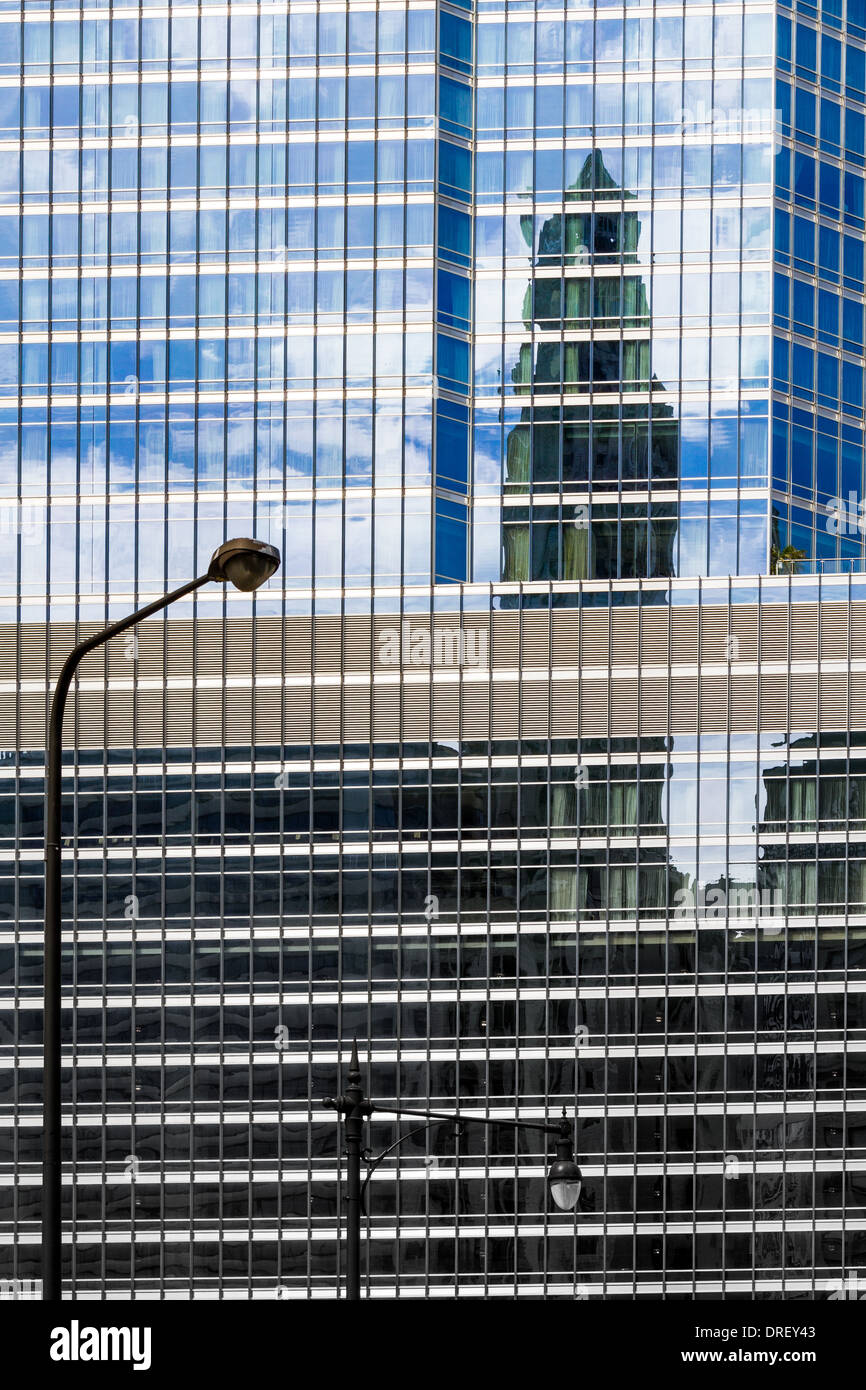 glass office reflection Stock Photo - Alamy