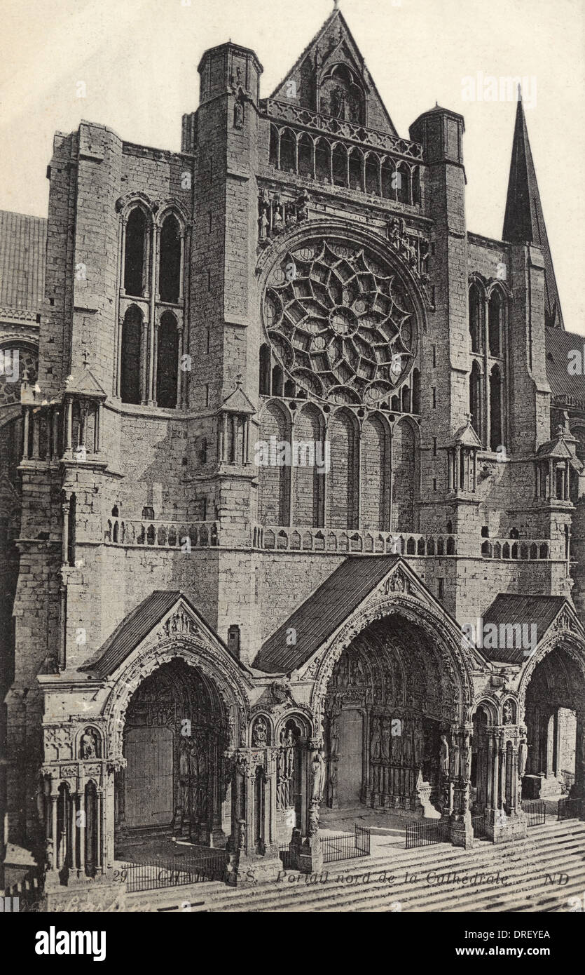 The north window chartres cathedral hi-res stock photography and images ...