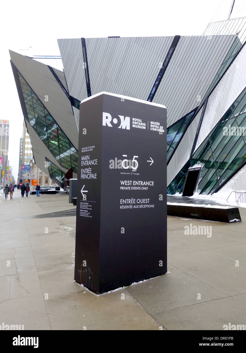 Toronto rom sign hi-res stock photography and images - Alamy