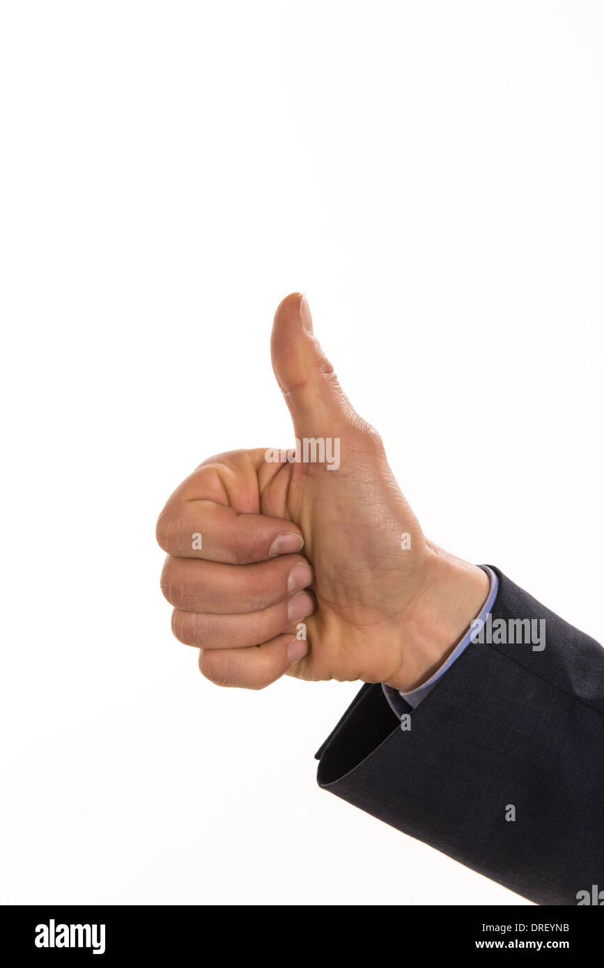 Hand one finger hi-res stock photography and images - Alamy