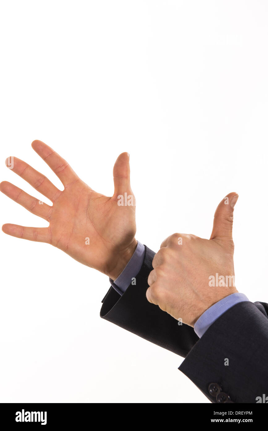 Hand with six fingers hi-res stock photography and images - Alamy