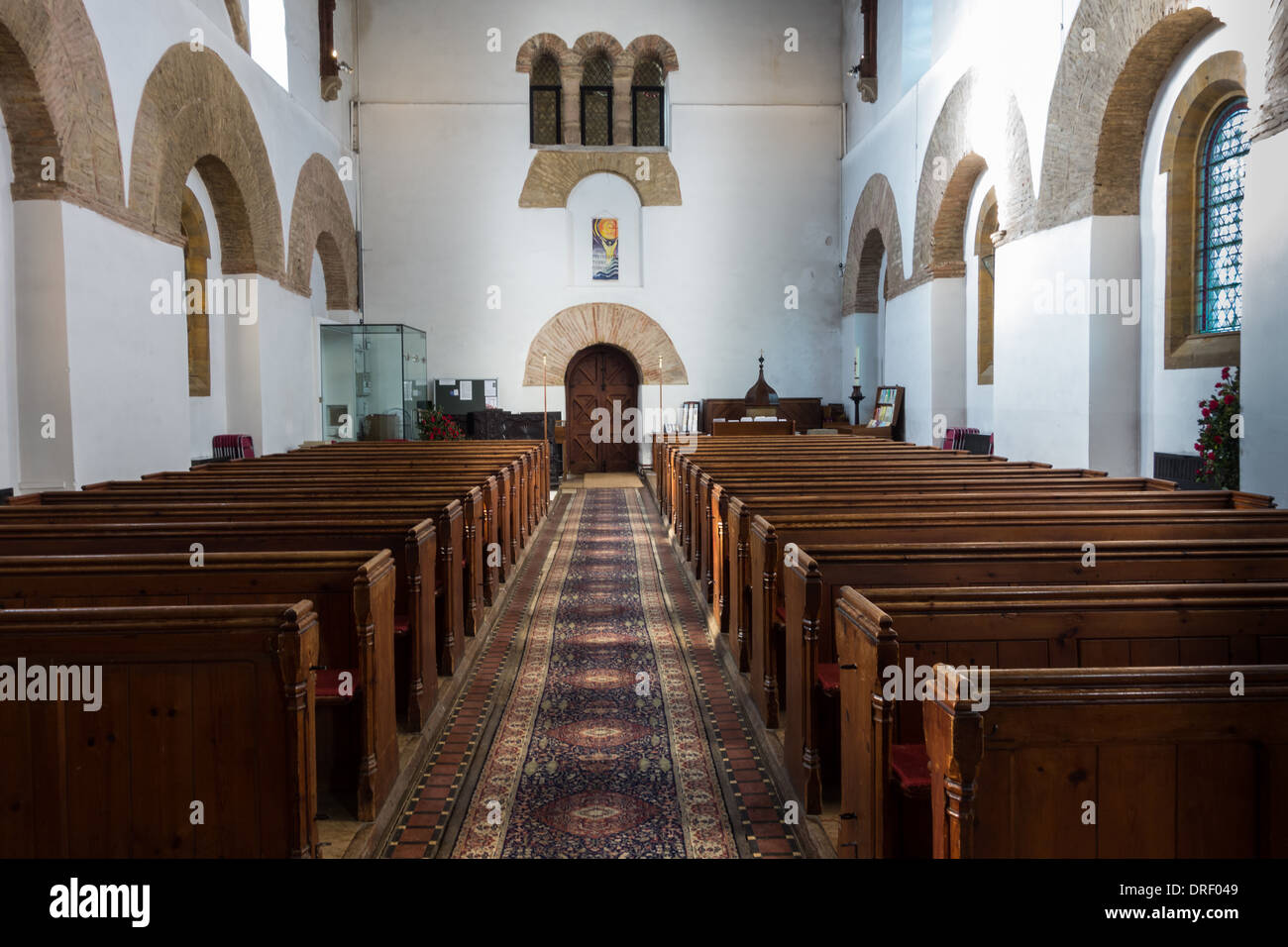 Anglo saxon building interior hi-res stock photography and images - Alamy