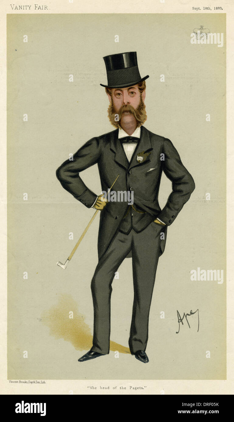 HENRY PAGET, 4th marquis of ANGLESEY Stock Photo - Alamy