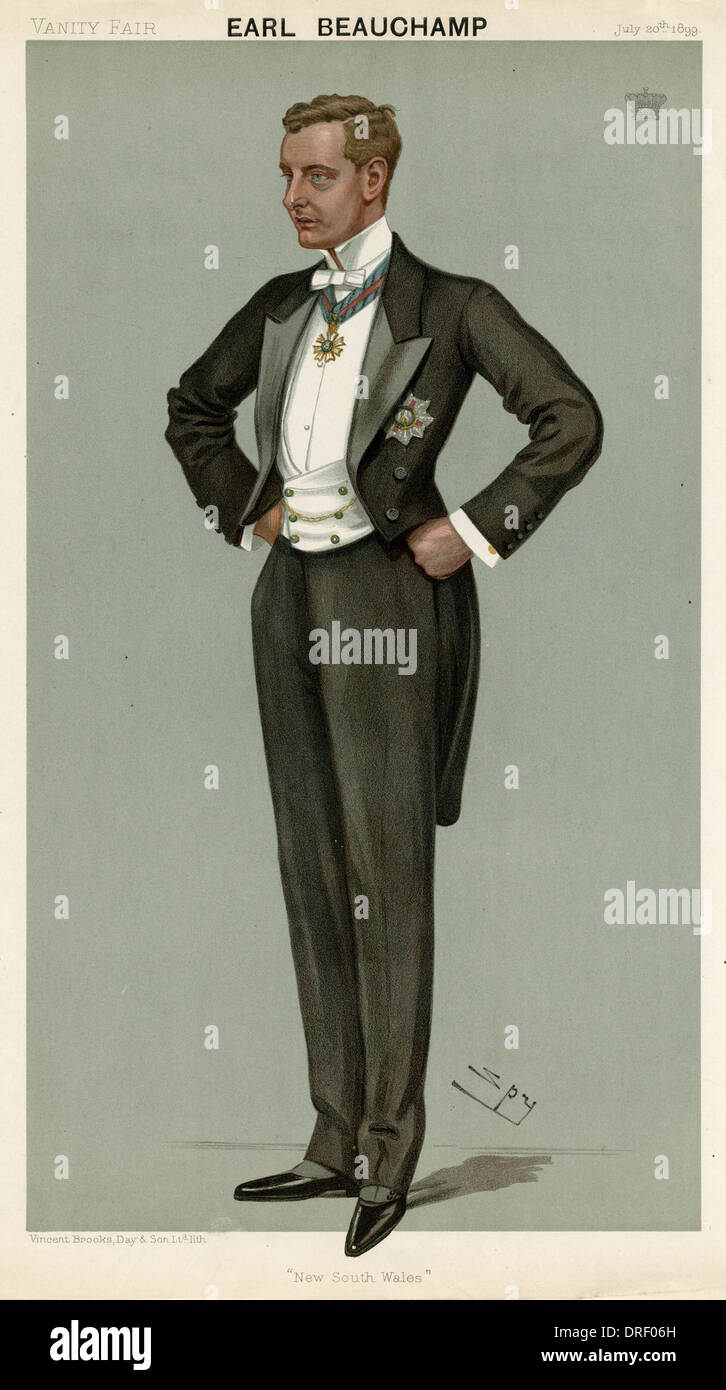 William Lygon, Vanity Fair, Spy Stock Photo - Alamy