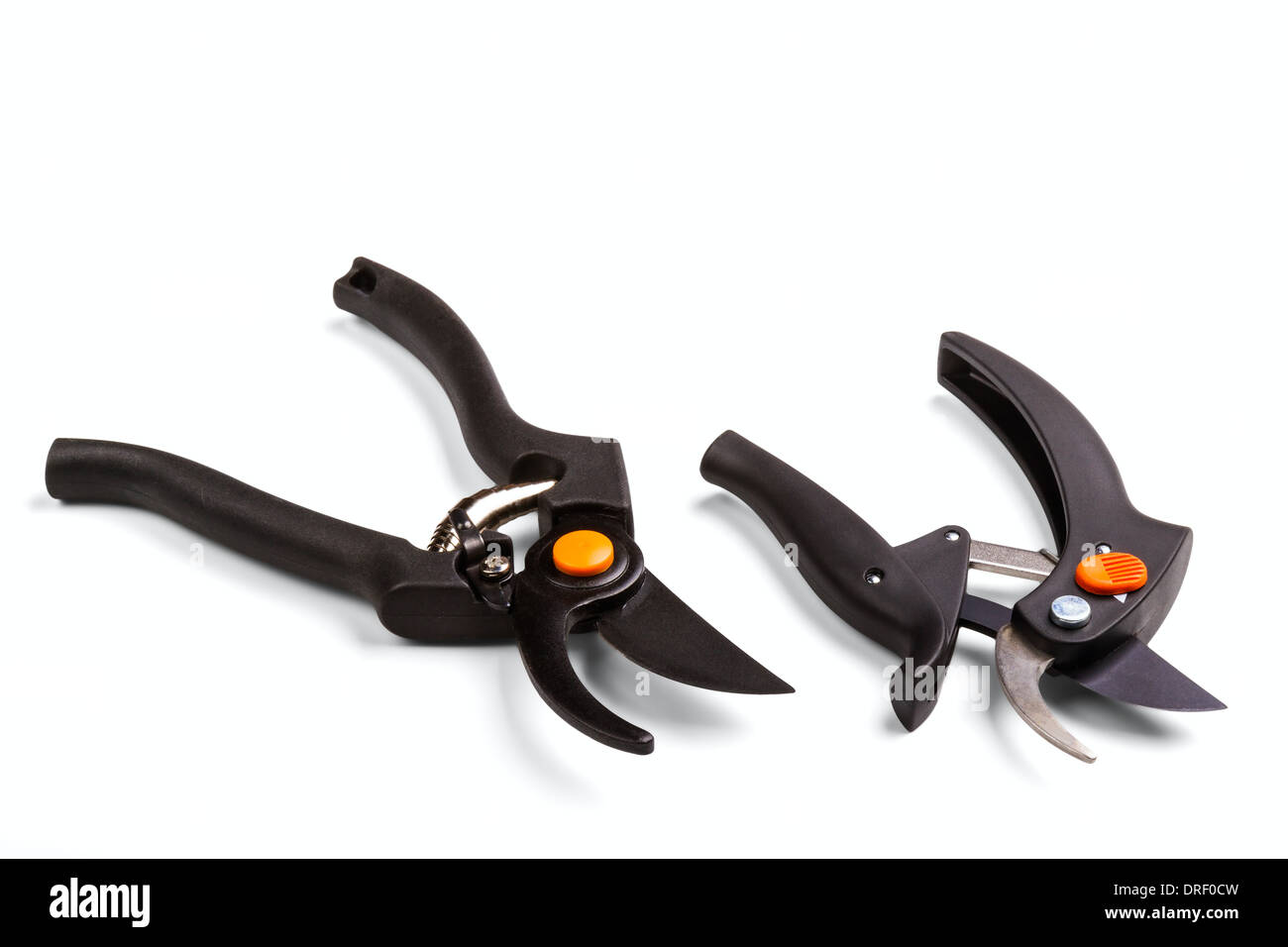 garden secateurs isolated on white background Stock Photo - Alamy