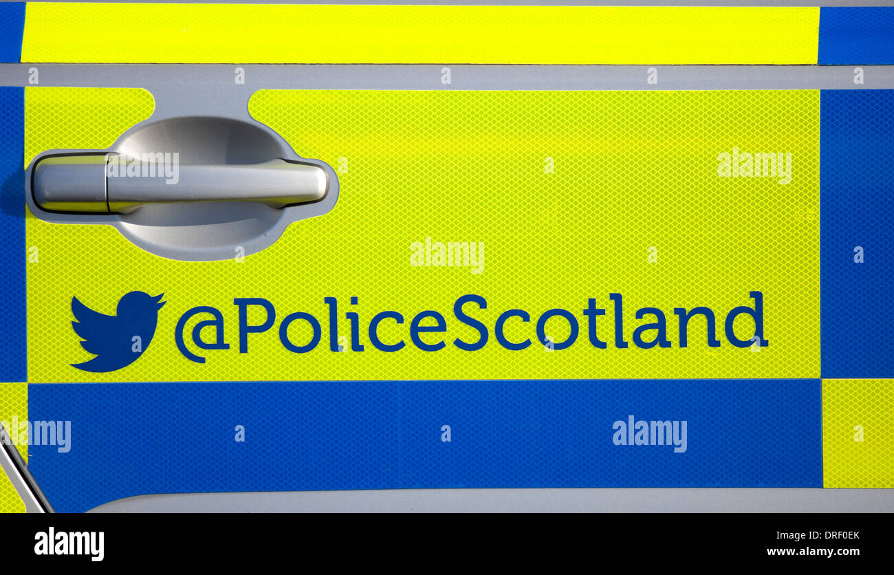 Police scotland sign hi-res stock photography and images - Alamy