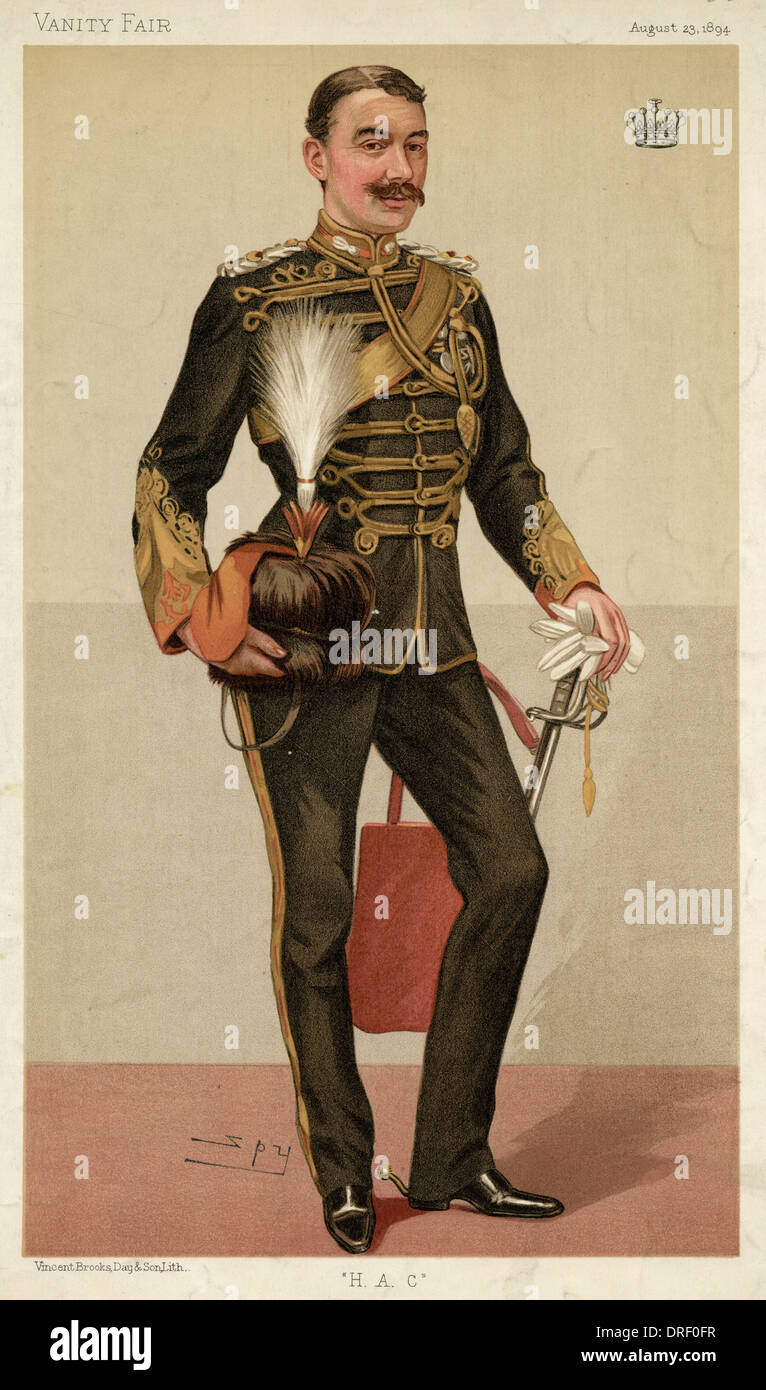 9th Earl of Denbigh, Vanity Fair, Spy Stock Photo - Alamy