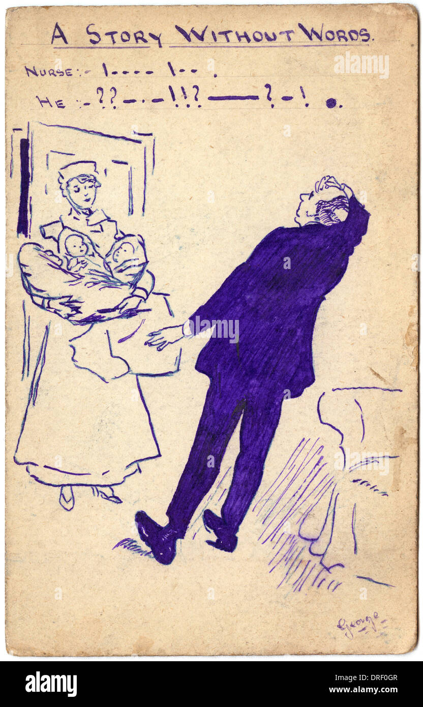 Babies triplets hi-res stock photography and images - Alamy