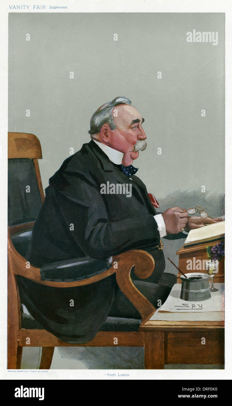 Edward Snow Fordham, Vanity Fair, Spy Stock Photo - Alamy