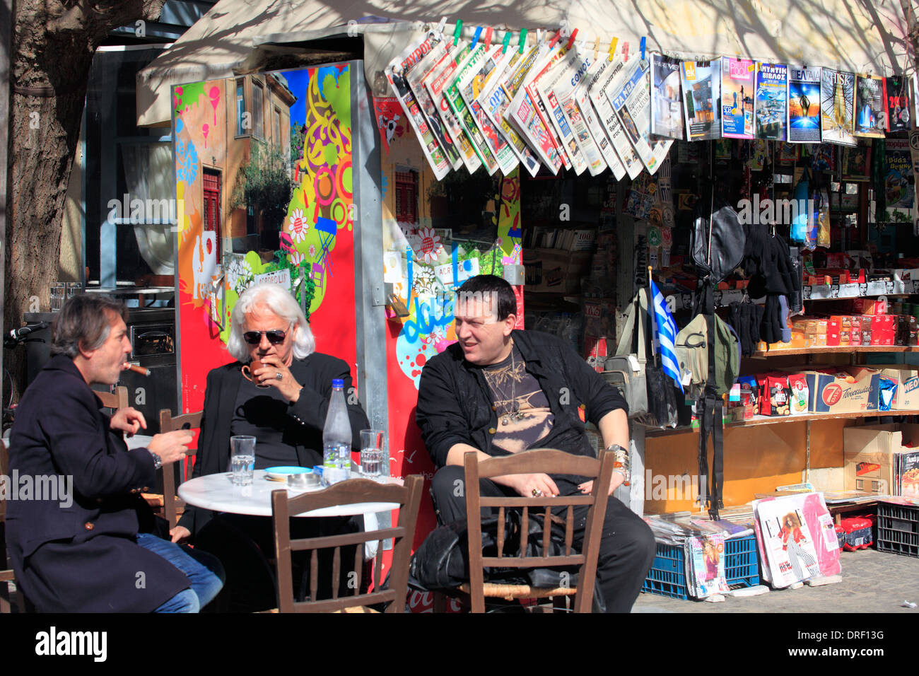 Kiosk and athens hi-res stock photography and images - Alamy