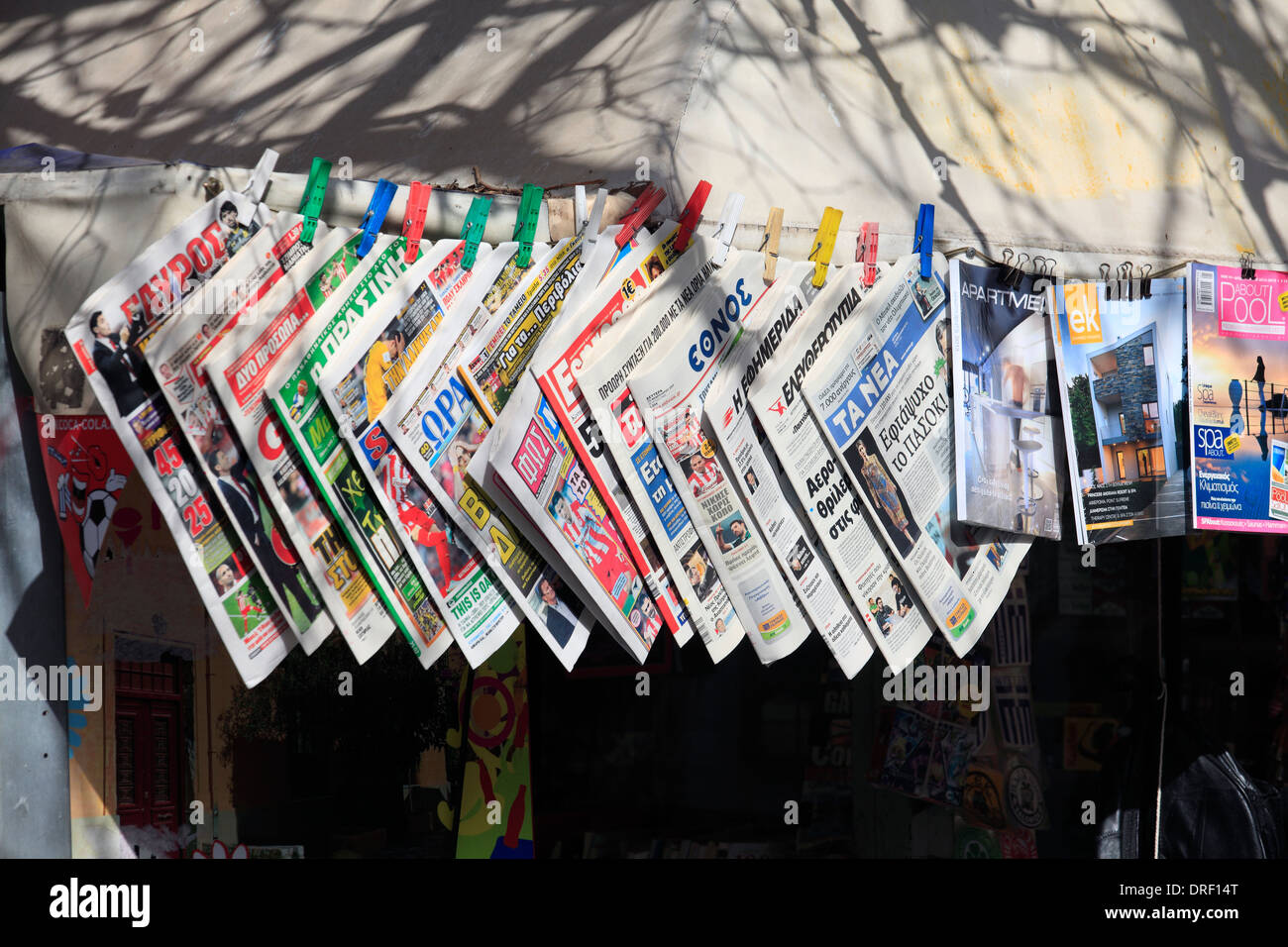 Kiosk and athens hi-res stock photography and images - Alamy