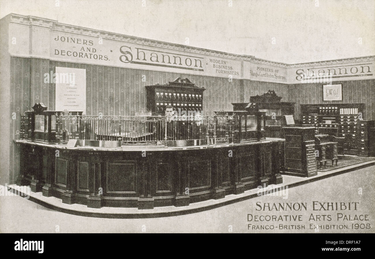 Franco British Exhibition 1908 - Shannon exhibit Stock Photo - Alamy