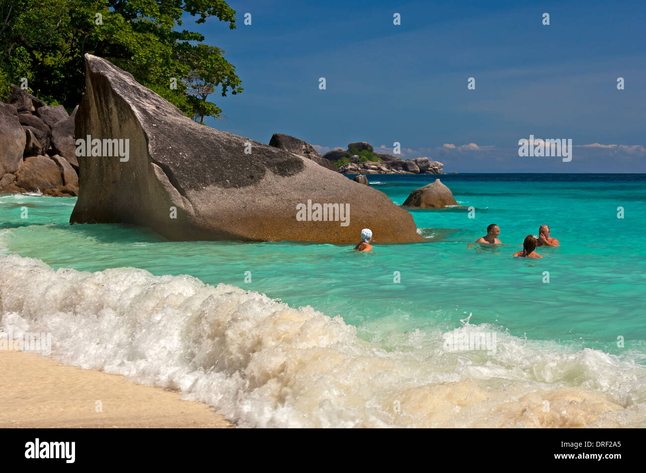 Dream beach on the Koh Miang Island, Similan Islands, Mu Ko Similan ...