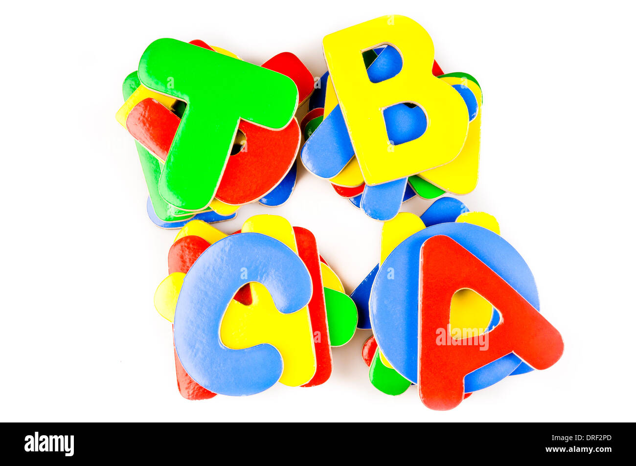 colorful alphabet letters stacked Stock Photo - Alamy