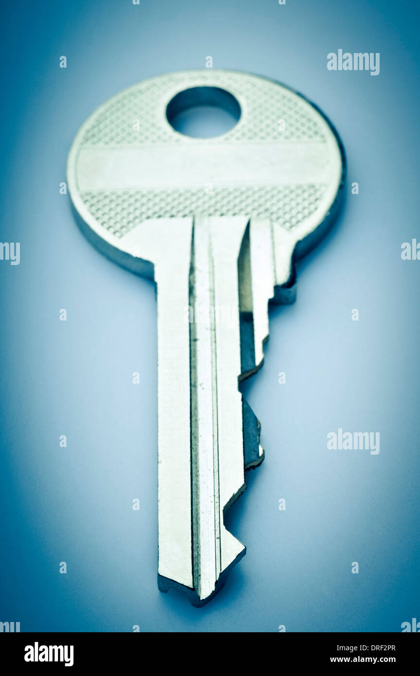 modern mechanical cut key Stock Photo - Alamy